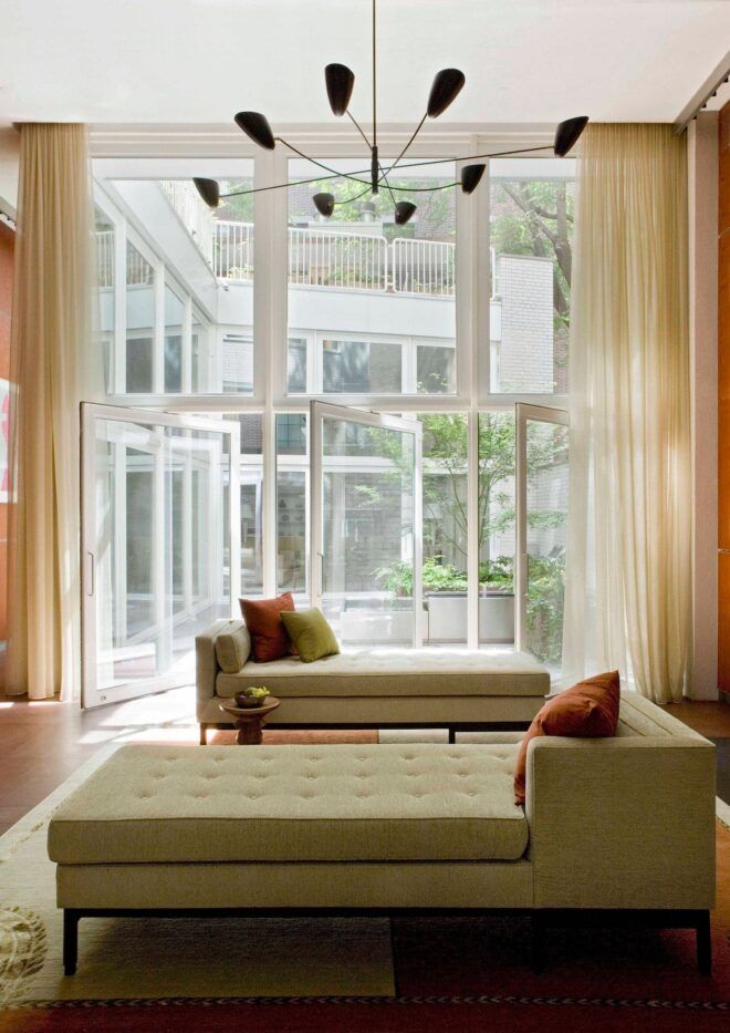 14 Delightful Interiors Brightened by Very Big Windows | The Study