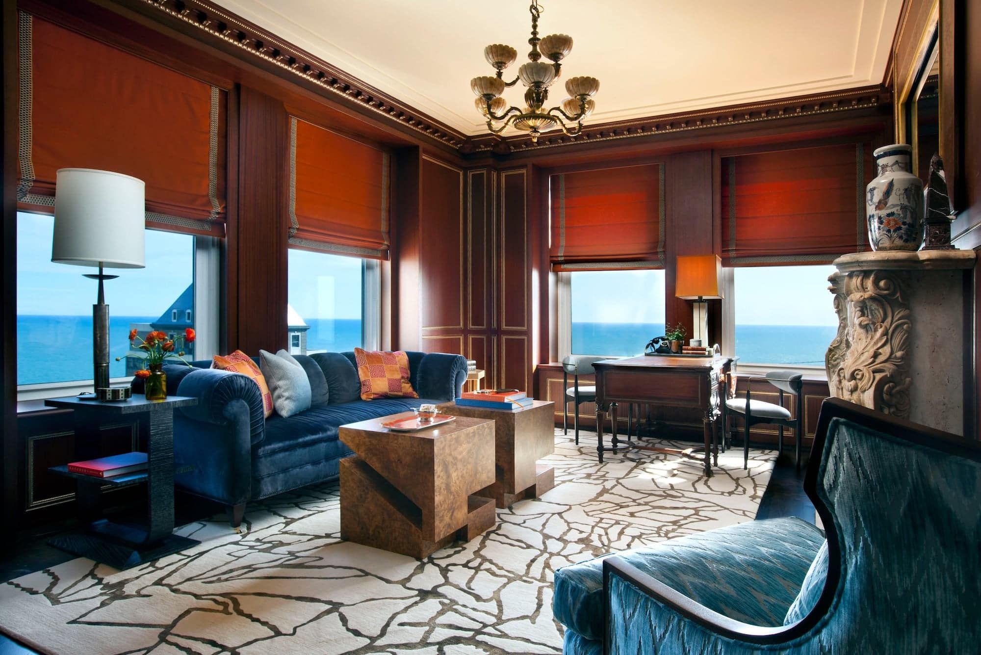 20 Sumptuous Living Rooms with Dazzling Views | The Study