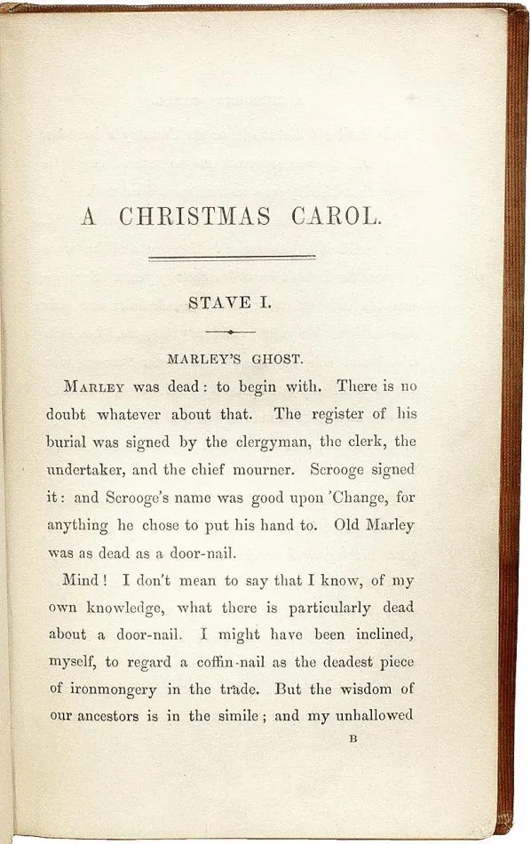 Dickens Fan on Your List? This First Edition of ‘A Christmas Carol’ Is ...