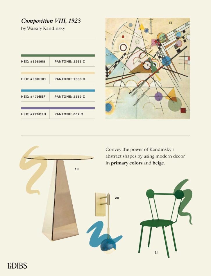 10 Color Schemes Based on Famous Paintings | The Study