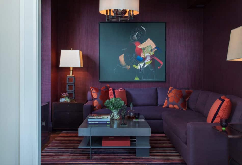 16 Boldly Beautiful Living Rooms - The Study