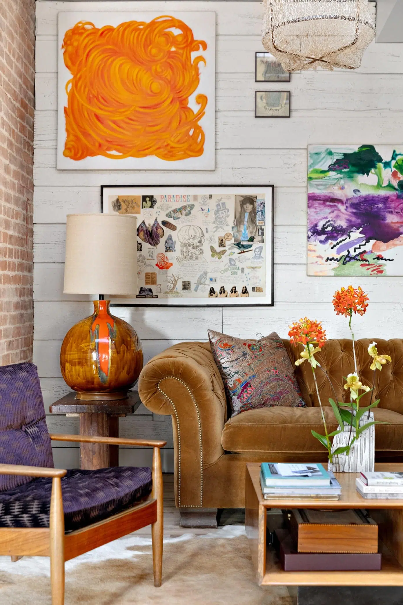 29 Creative Homes with Art Hung on Salon-Style Gallery Walls | The Study