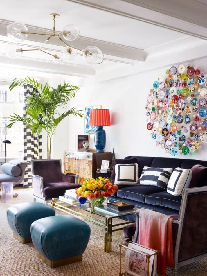 16 Boldly Beautiful Living Rooms - The Study
