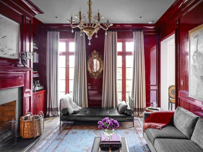 16 Boldly Beautiful Living Rooms - The Study