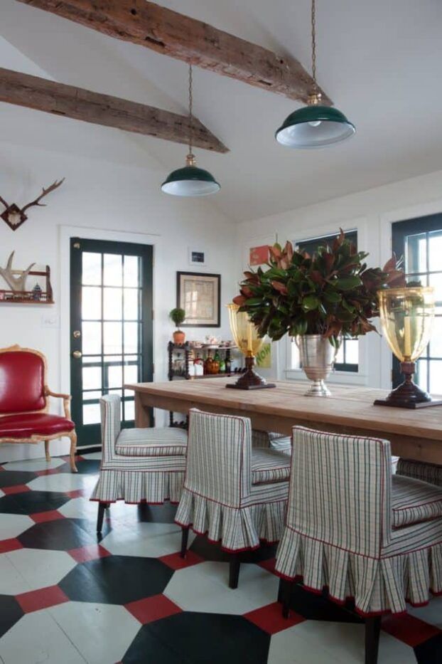 18 Rooms with Dramatic Floors | The Study