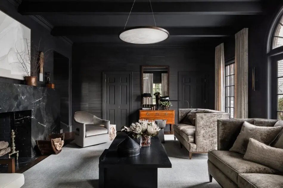 10 Moody Interiors Where Darkness Shines Bright | The Study