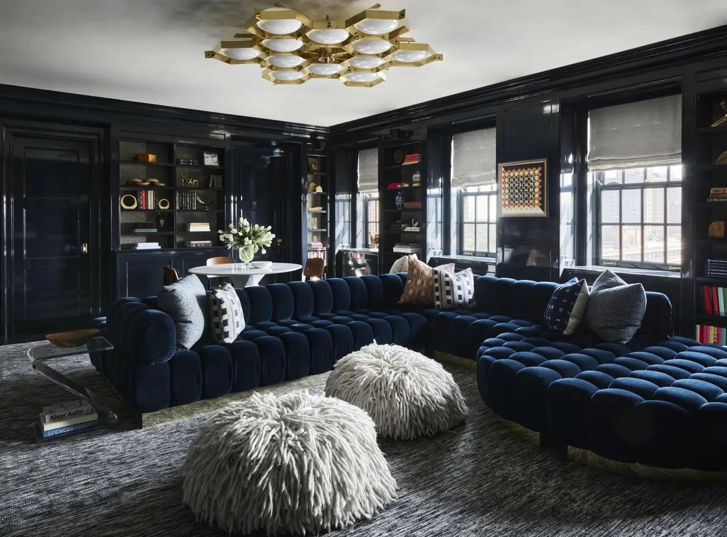 21 Sophisticated Black Rooms That Invite the Darkness In - The Study