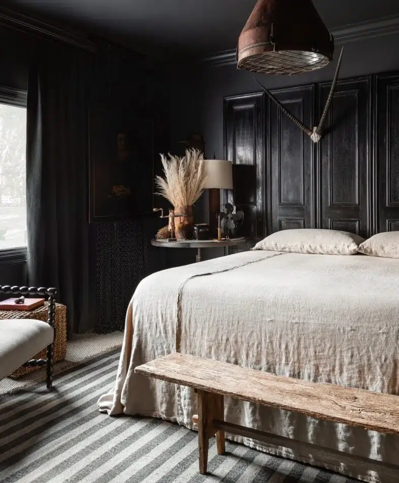 21 Sophisticated Black Rooms That Invite the Darkness In | The Study
