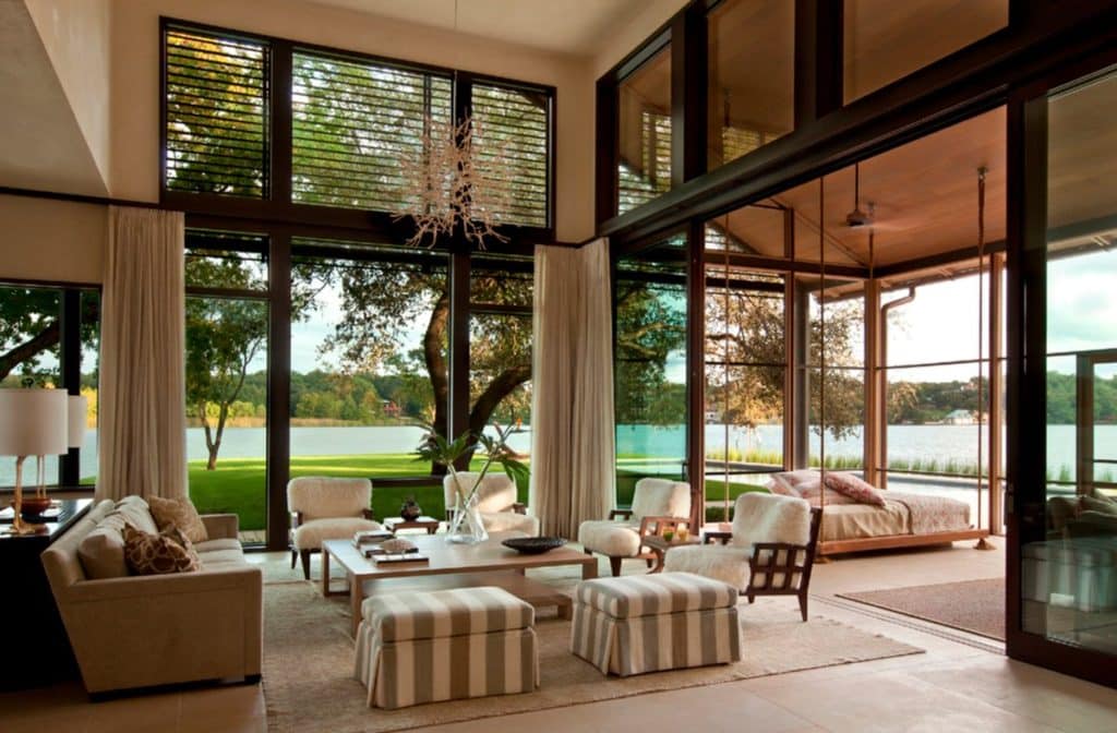 18 Views of Desirable Lake Houses - The Study