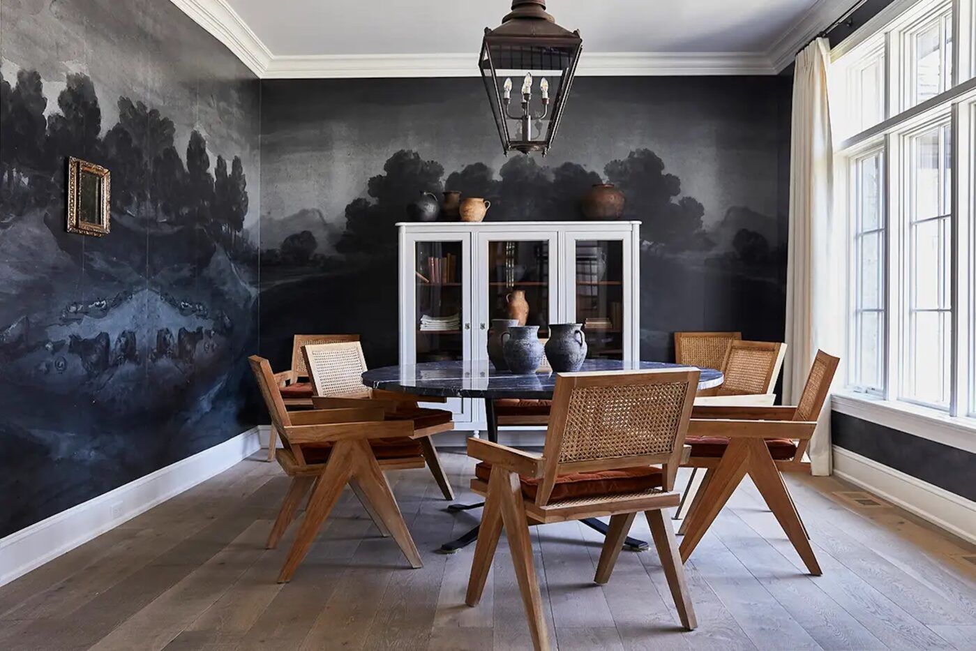 Whether Painted or Papered, Muraled Walls Make Bold Statements in the ...