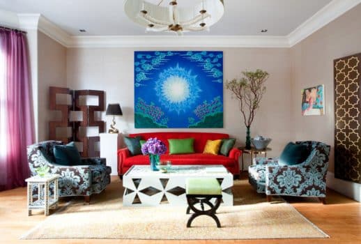 16 Boldly Beautiful Living Rooms - The Study