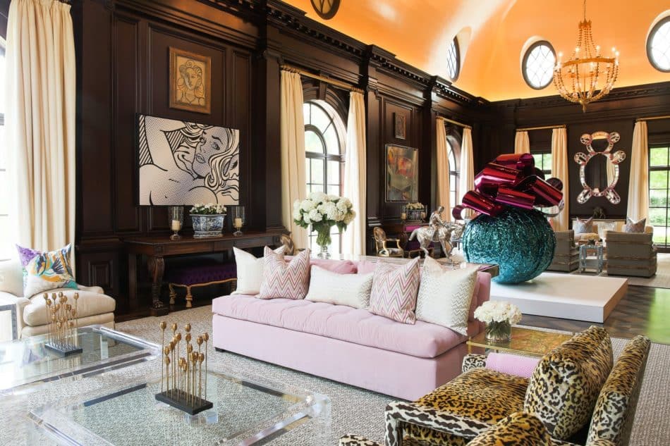 16 Boldly Beautiful Living Rooms - The Study