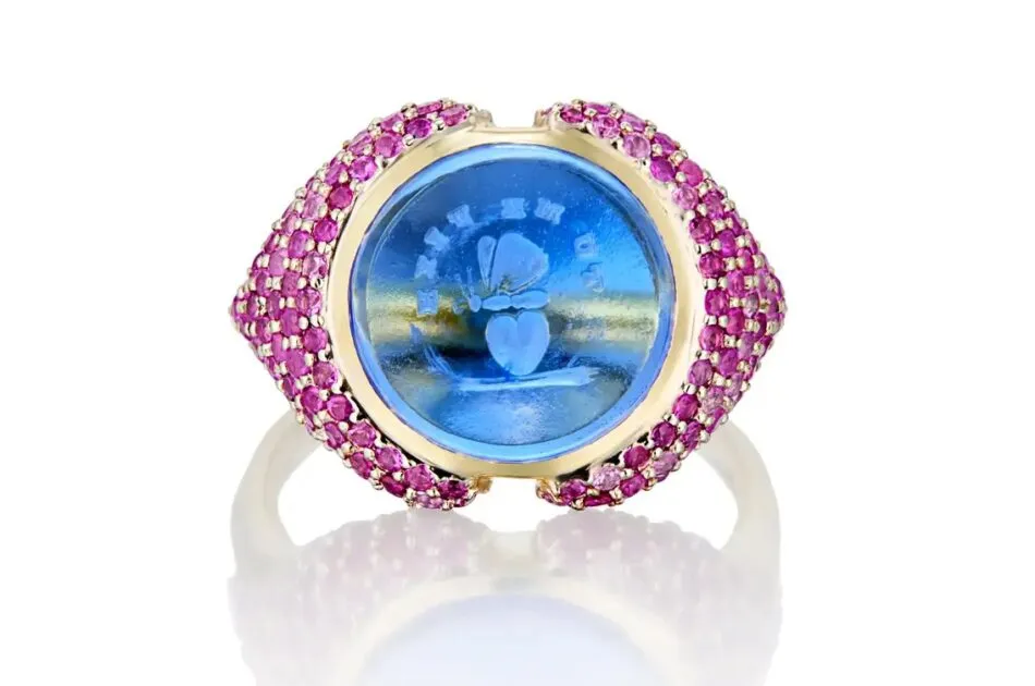 An Antique Intaglio with a Romantic Message Gets a Modern Makeover ...