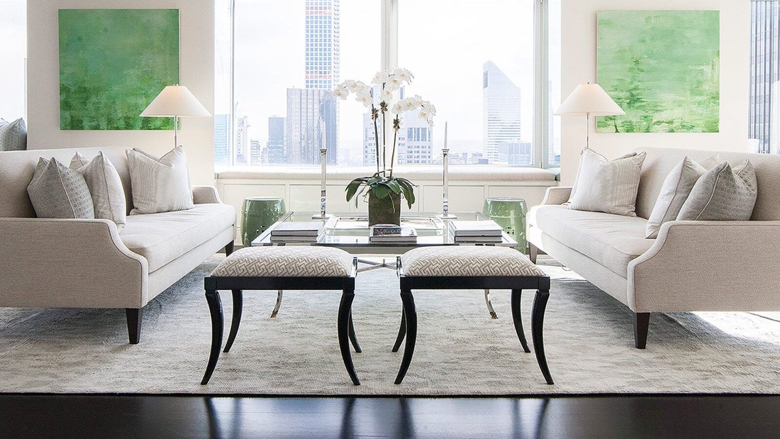 20 Sumptuous Living Rooms with Dazzling Views | The Study