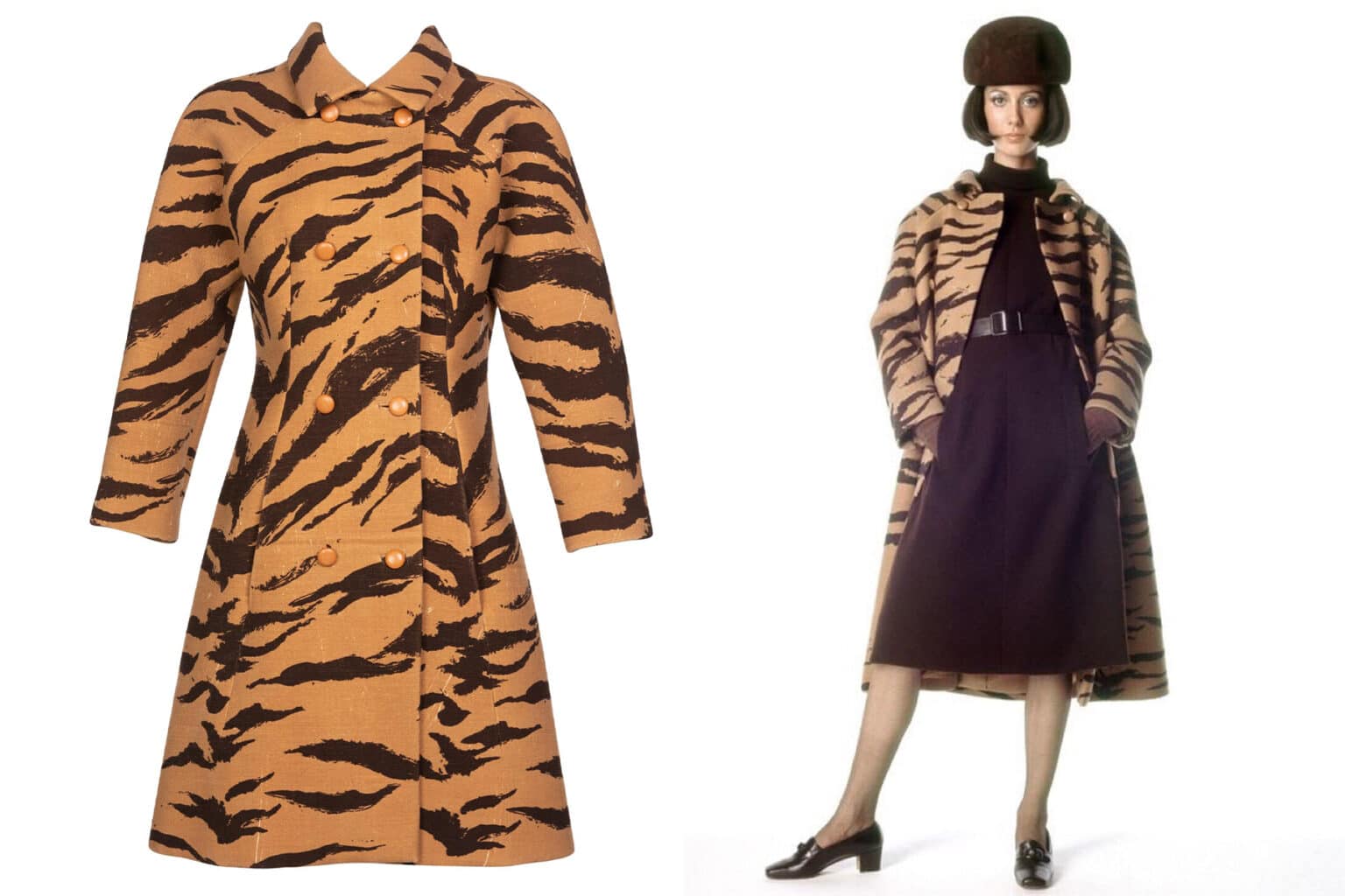 Fiercely Fabulous, This Givenchy Tiger-Print Coat Graced the Pages of ...